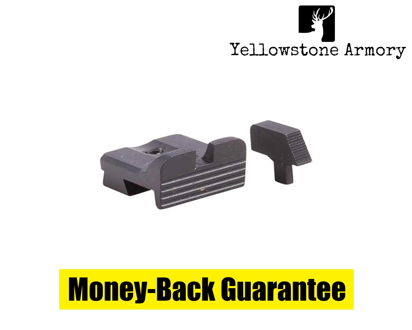 1911 FIXED BLACK SIGHT SETS MGW2021 - Gun Sights at GunBroker.com ...
