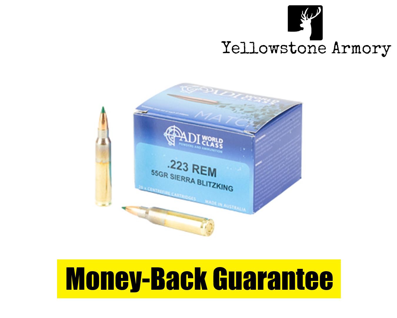 ADI 223 REM 55GR SBK BT 20/200 ADI9332153003166 - Rifle Ammunition at ...