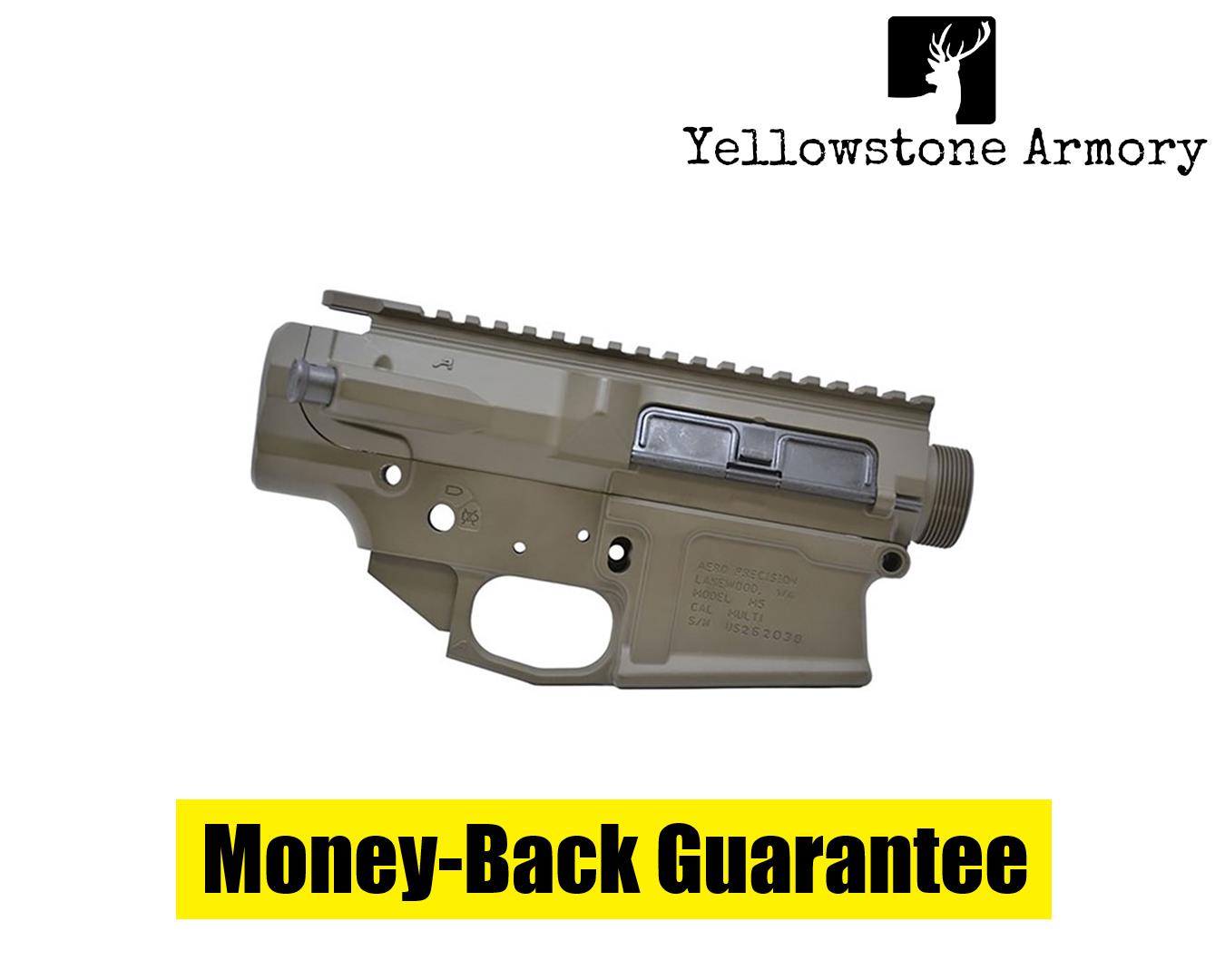 Aero Precision M5 Threaded Assembled Receiver Set - ODG Cerakote ...