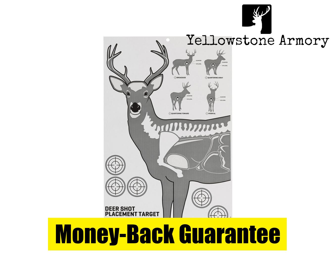 ALLEN 15810 DEER VITALS CORRUGATED TARGET 23X35 - Shooting Targets at ...