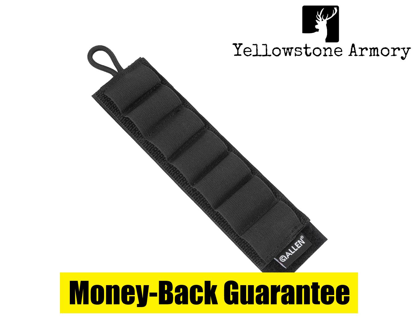 Allen 18421 Ammo Card Black Endura 12 Gauge 7rd Velcro Mount - Holsters ...