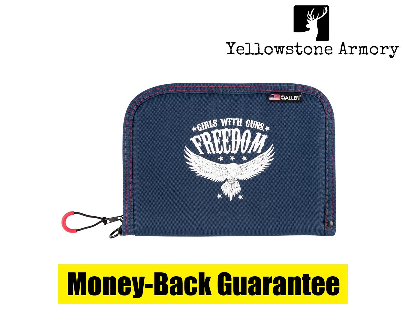 ALLEN GWG FREEDOM PISTOL CASE NAVY 10IN 9071 - Holsters & Gun Leather ...