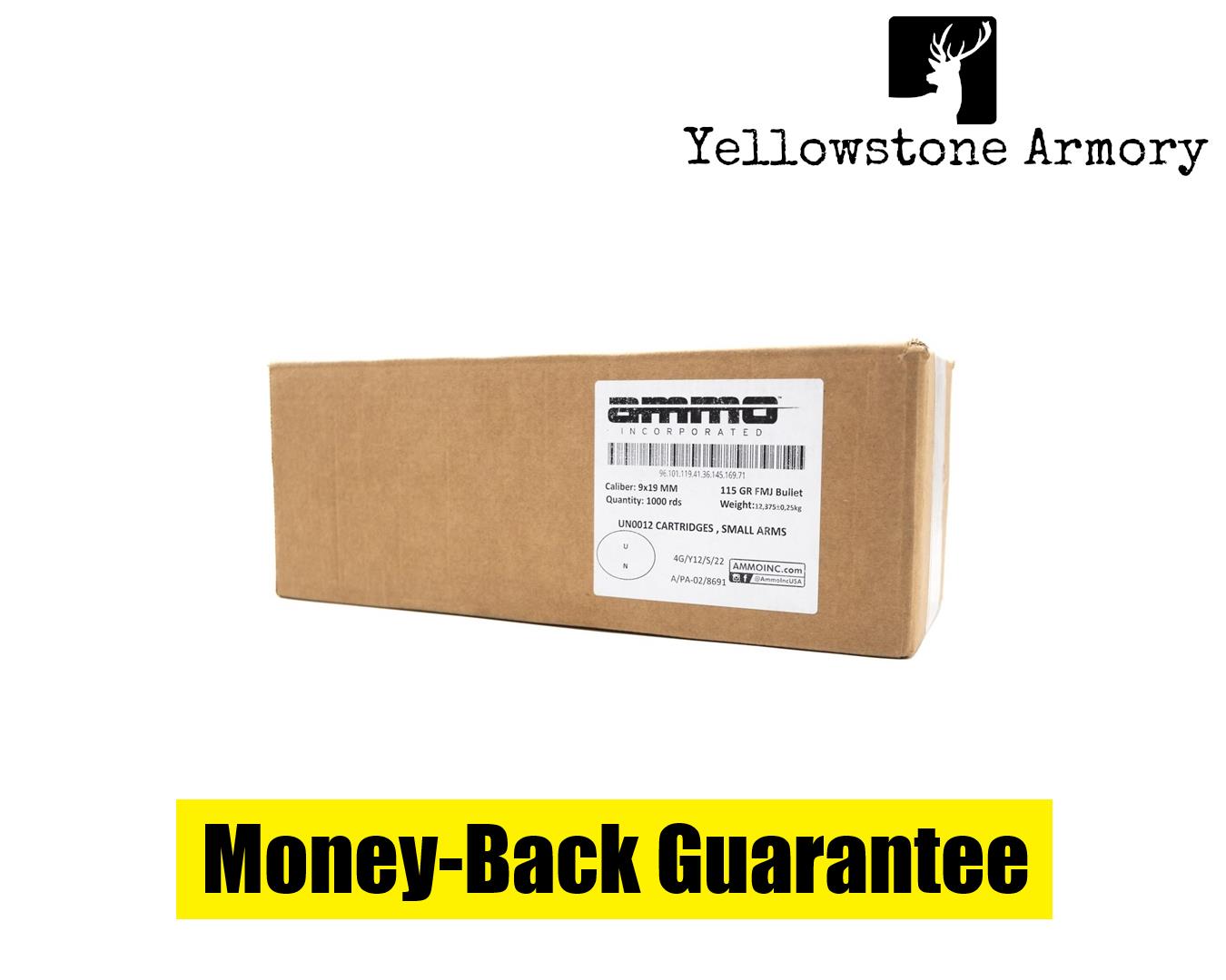 Ammo Inc. Target And Range Handgun Ammunition 9Mm Luger 115 Gr ...