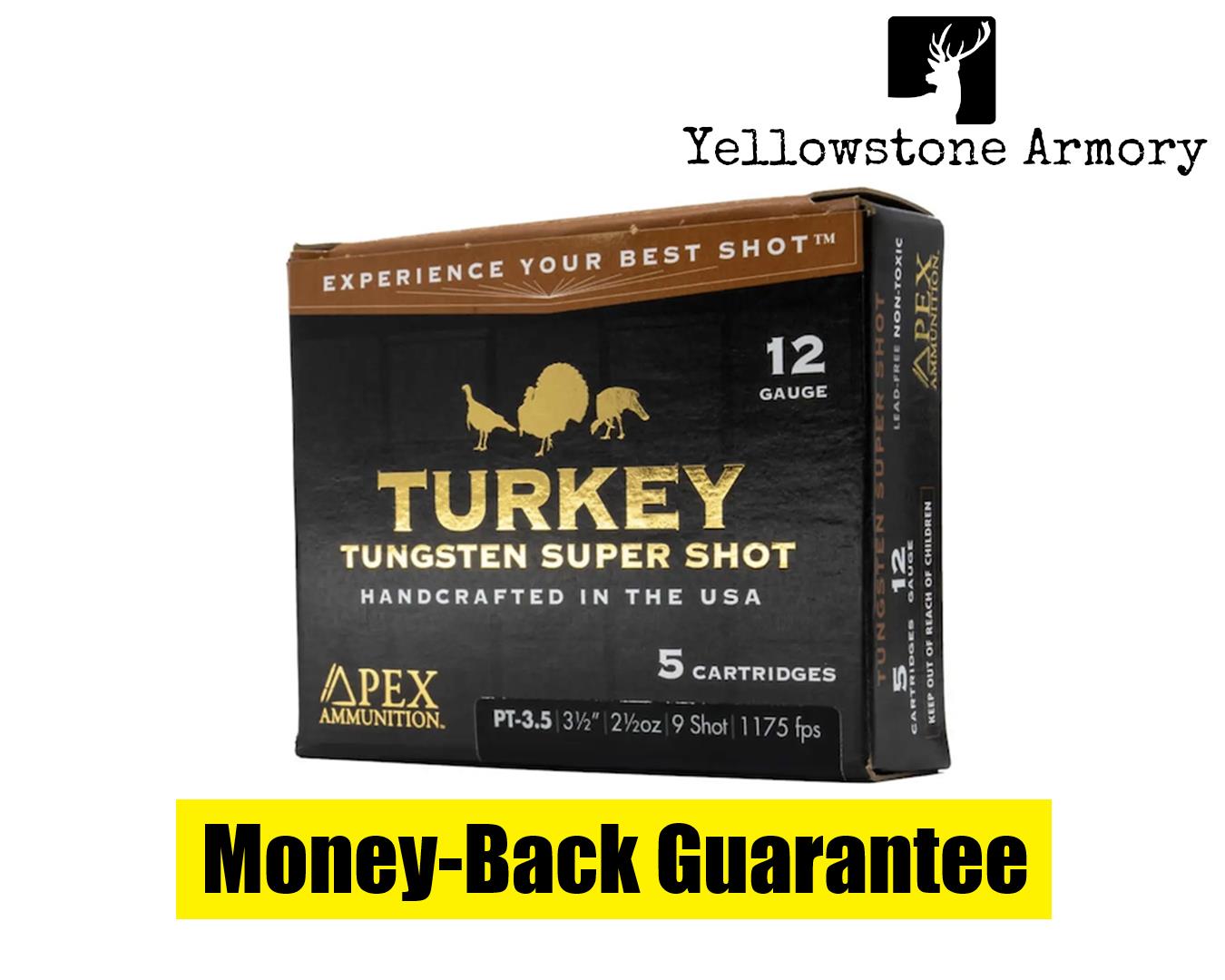 Apex Predator TSS Shotgun Ammo 12 ga. 3.5 in. 2-1/2oz #BB shot 5 rd ...