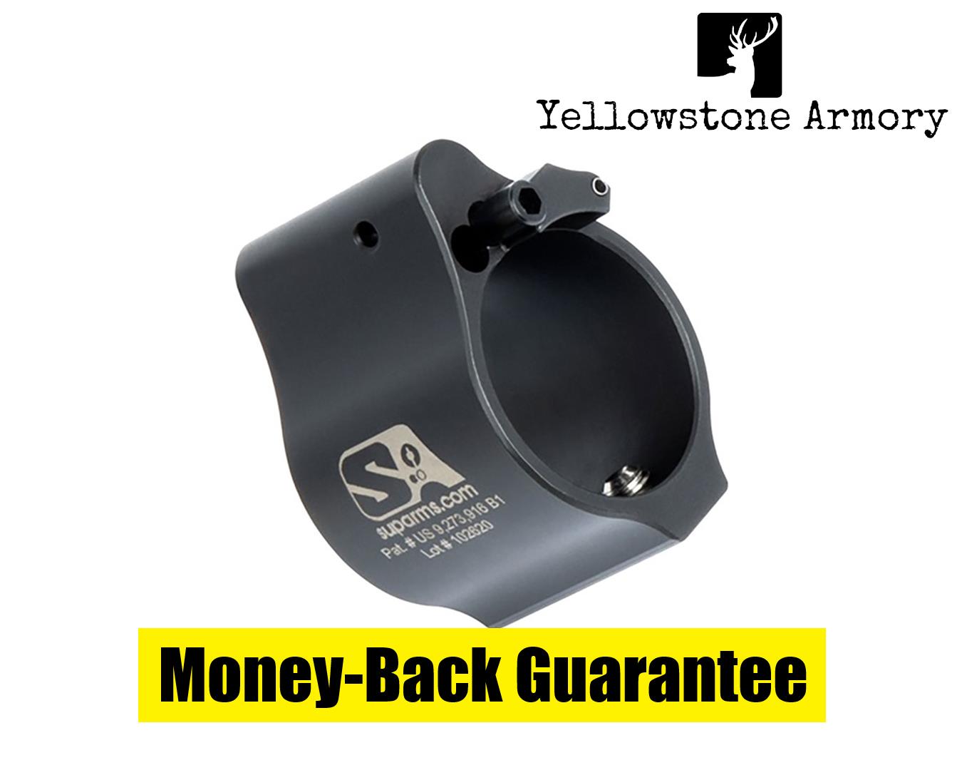AR-15 SOLID ADJUSTABLE GAS BLOCK SABO-DI-936SM - Other Gun Accessories ...