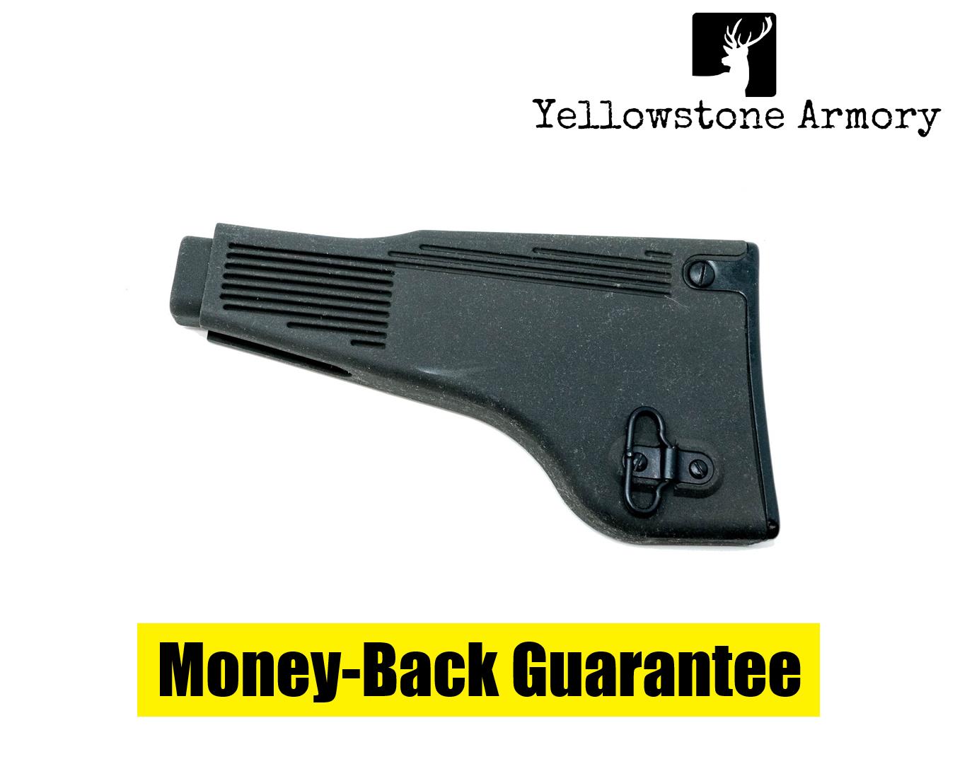 Arsenal Black Polymer Rpk Light Machine Gun Buttstock For Milled R RPK ...