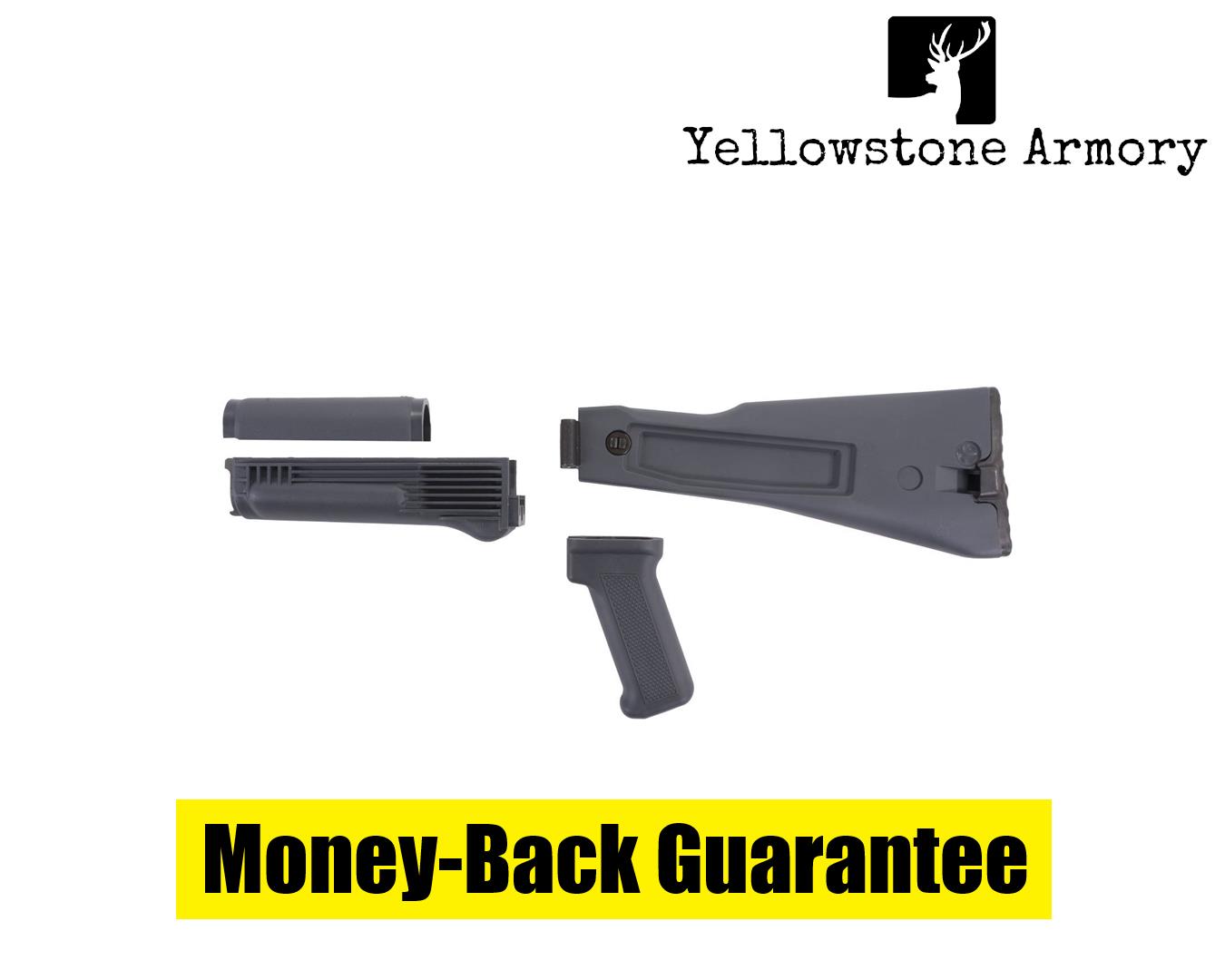 Arsenal Gray 4 Piece Stock Set Left Side Folding For Stamped Recei AK ...