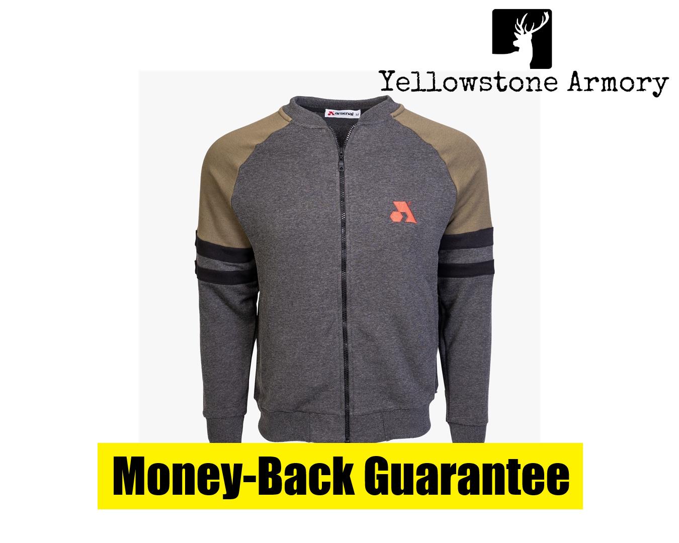 Arsenal Large Gray / Khaki Cotton-Poly Standard Fit Classic C ARS-J1 ...