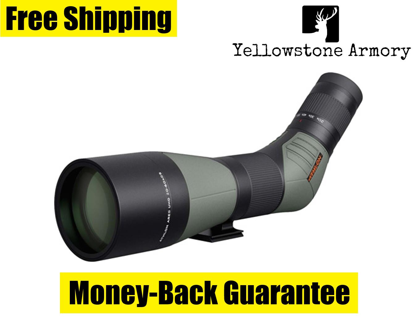 ATHLON OPTICS SPOTTING SCOPE ARES G2 20-60X85 UHD 45 DEGREE 312008 ...