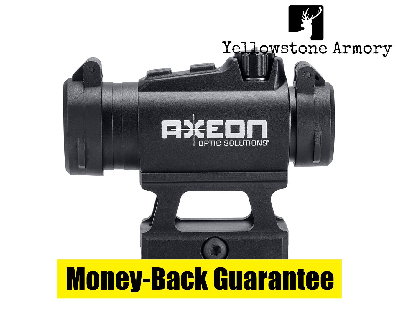 Axeon 2218667 MDSR1 Black 1x20mm 2 MOA Red Dot - Gun Scopes at ...
