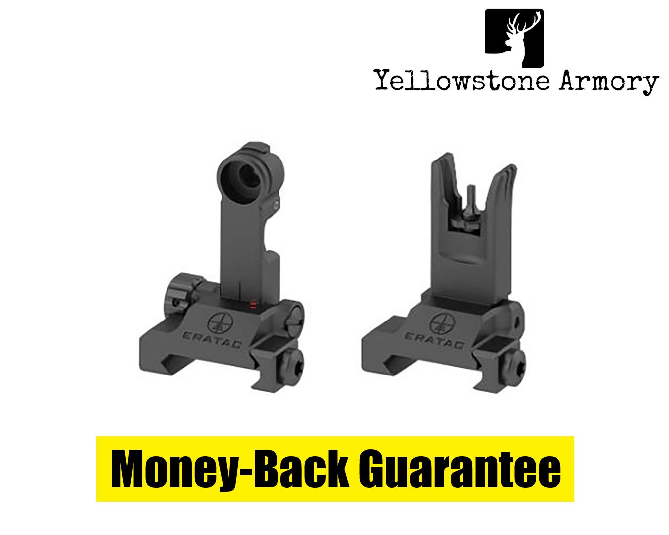 BACKUP FRONT AND REAR SIGHTS FOR AR-15 RIFLE T0540-0355 - Gun Sights at ...