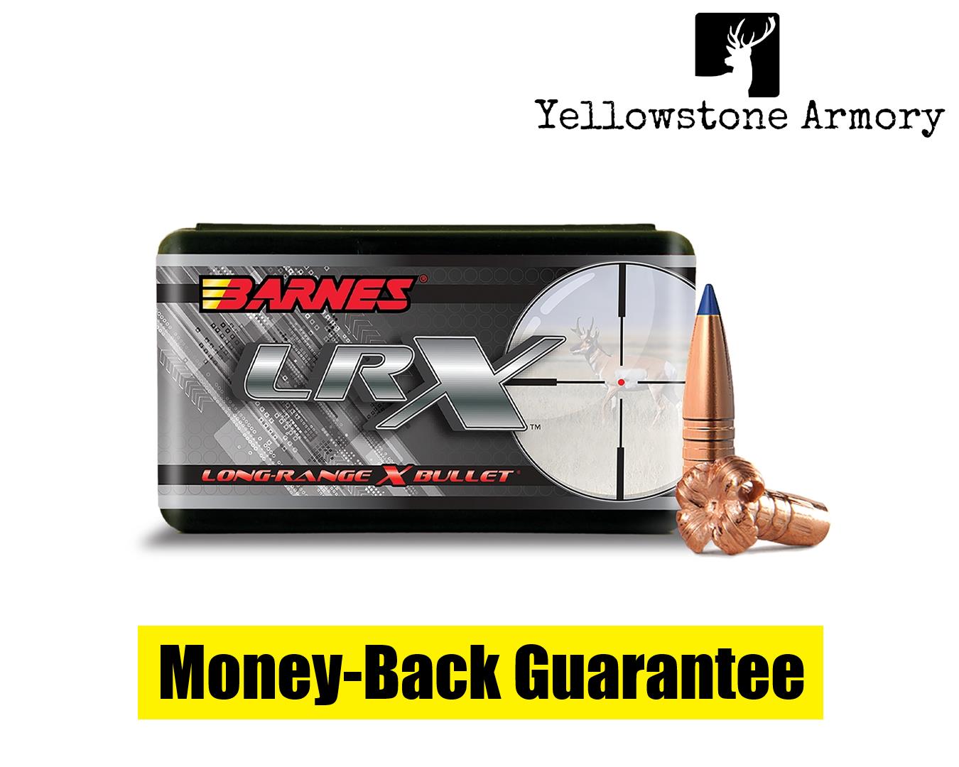Barnes Bullets 32245 7mmPRC 160gr LRX Boat Tail 20 Per Box/10 Case ...