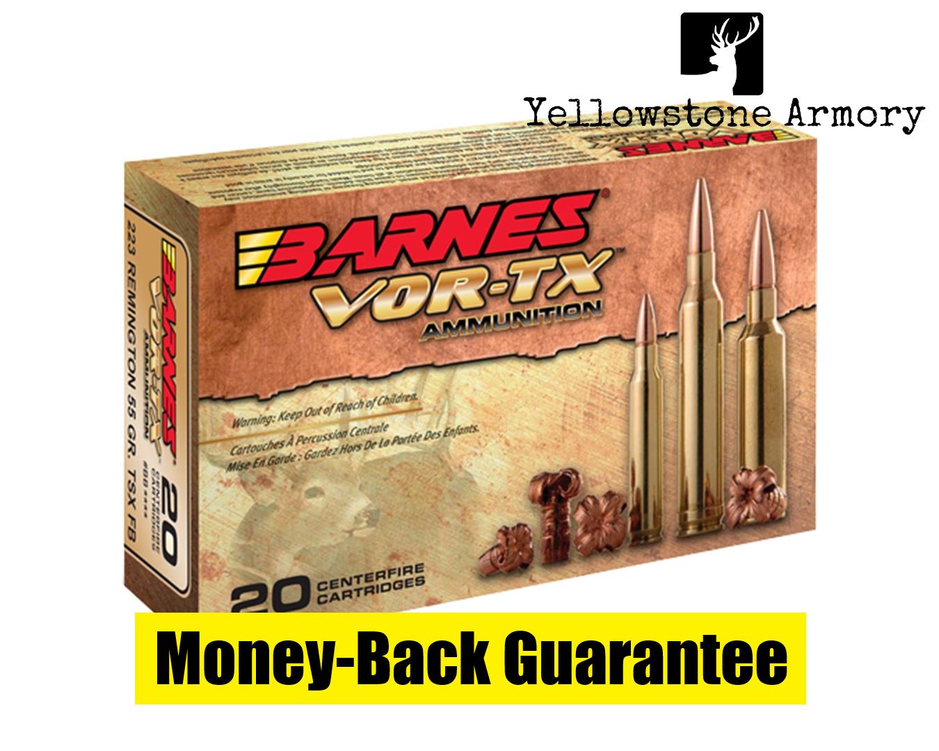BARNES BULLETS 5.56X45 62GR TSX BT VOR-TX 20/10 31190 - Rifle ...