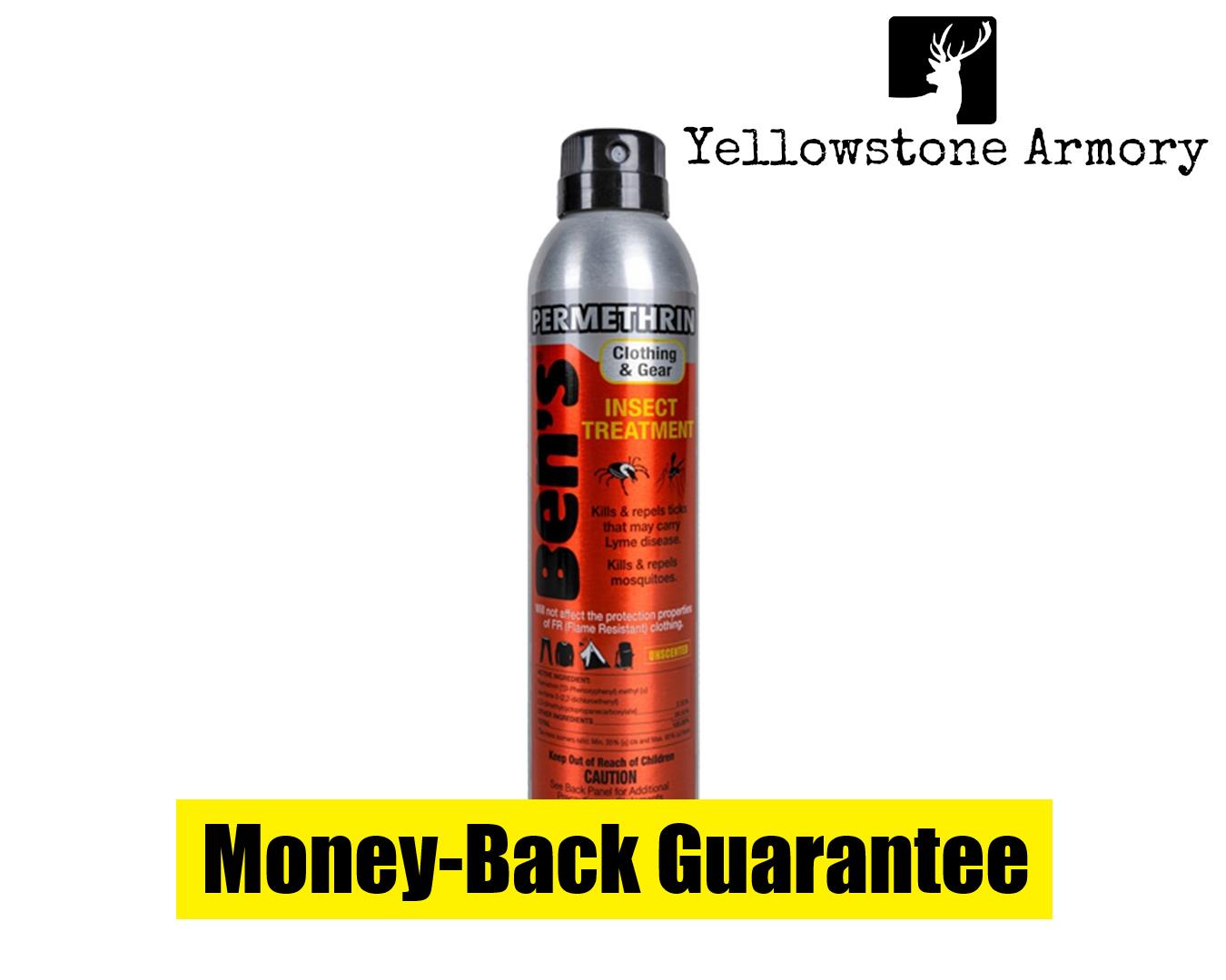 Ben's 00067600 Clothing & Gear Insect Repellent 6 oz Aerosol - Hunting ...