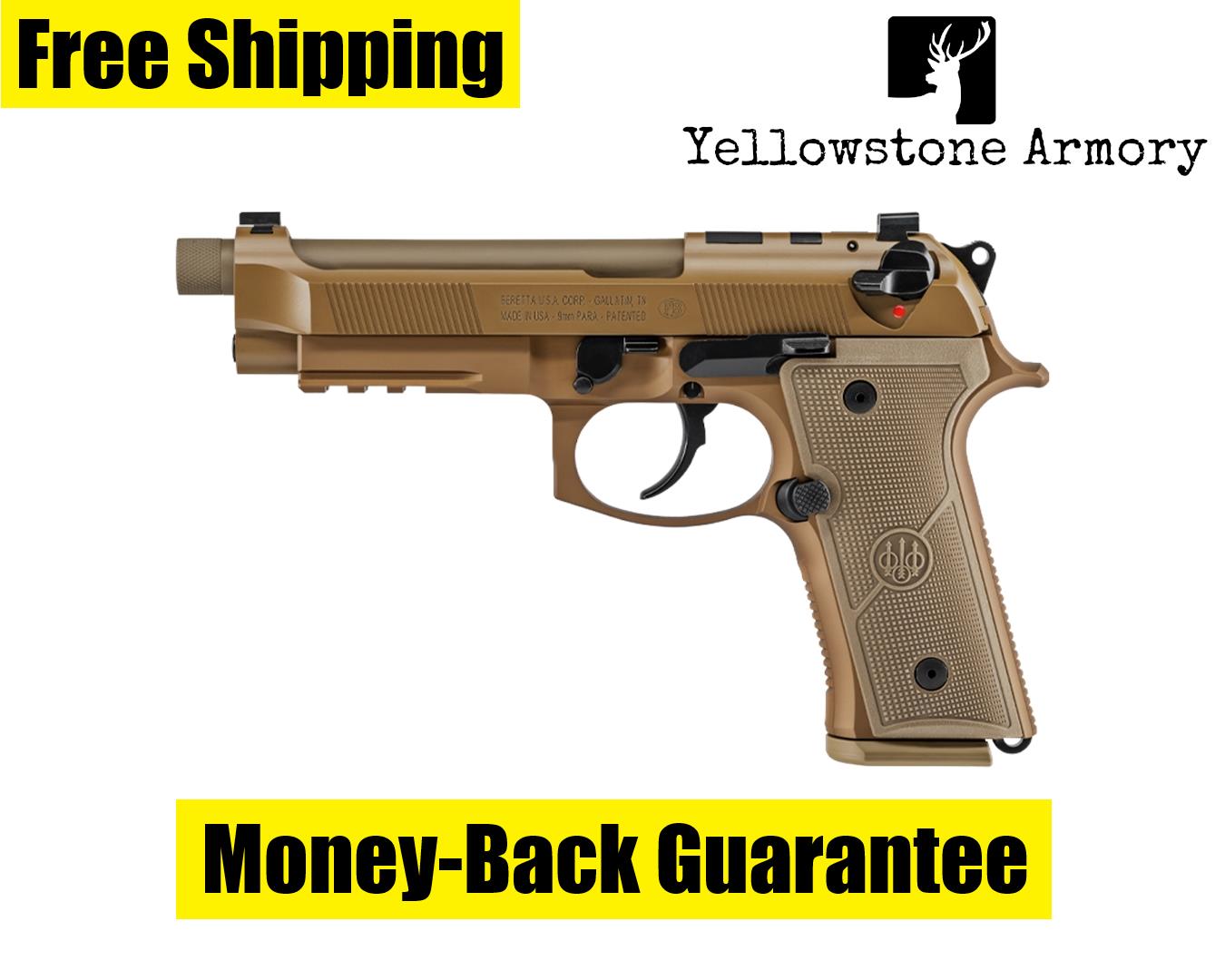 Beretta M9A4G 9MM DA TB OR FDE 18R JS92M9A4GM - Semi Auto Pistols at ...