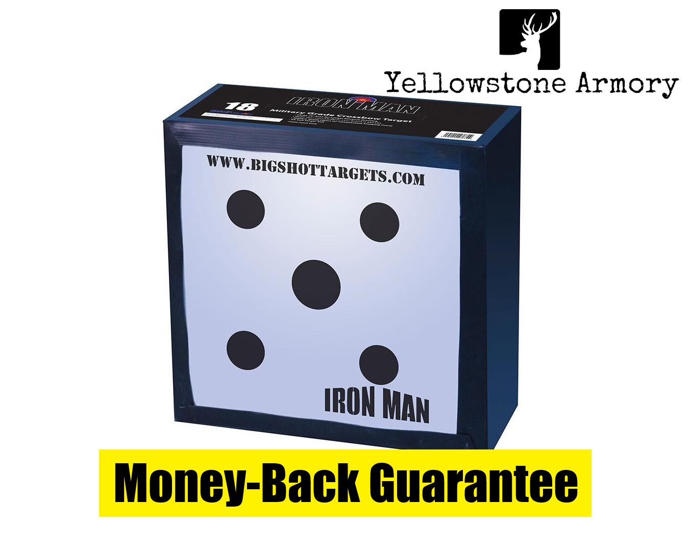 Big Shot Iron Man 18" Crossbow High Kinetic Energy Target IM 18 ...