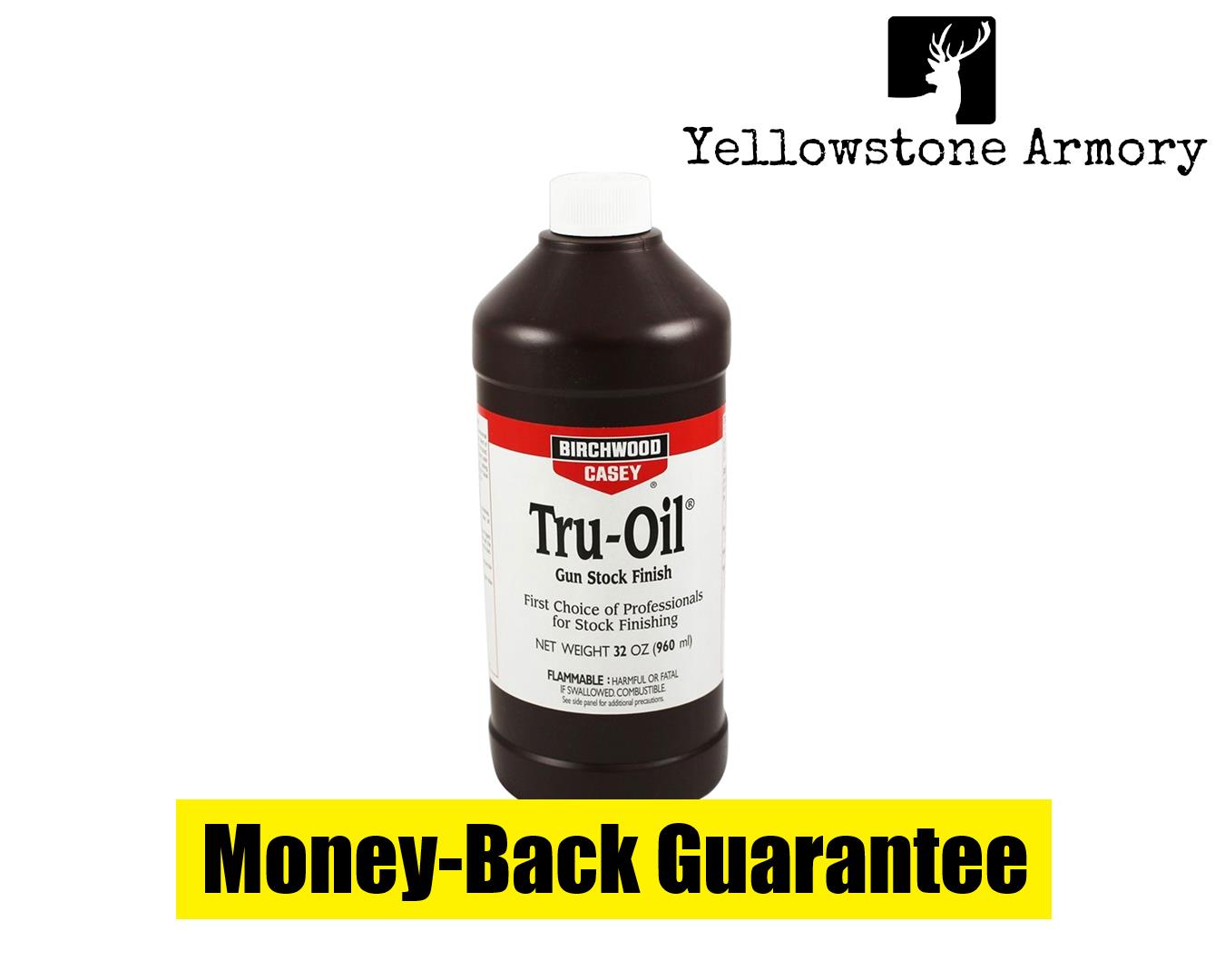 Birchwood Casey 23132 Tru-Oil Gun Stock Finish 32 oz. Bottle - Gun ...