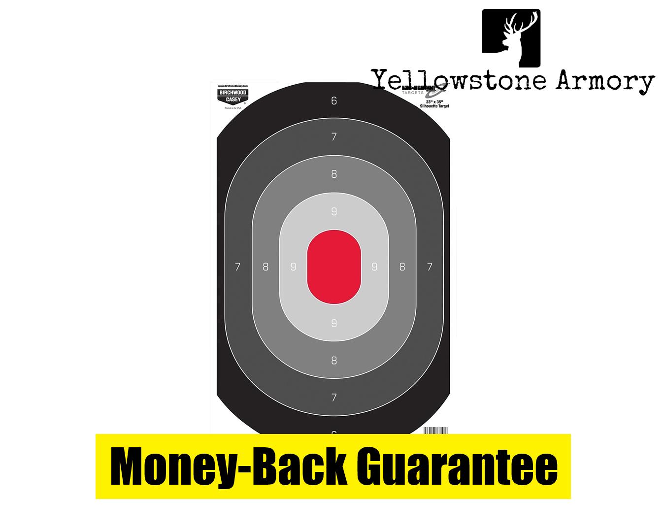 BIRCHWOOD CASEY EZE SCR OVAL SILH 5 37053 - Shooting Targets at ...
