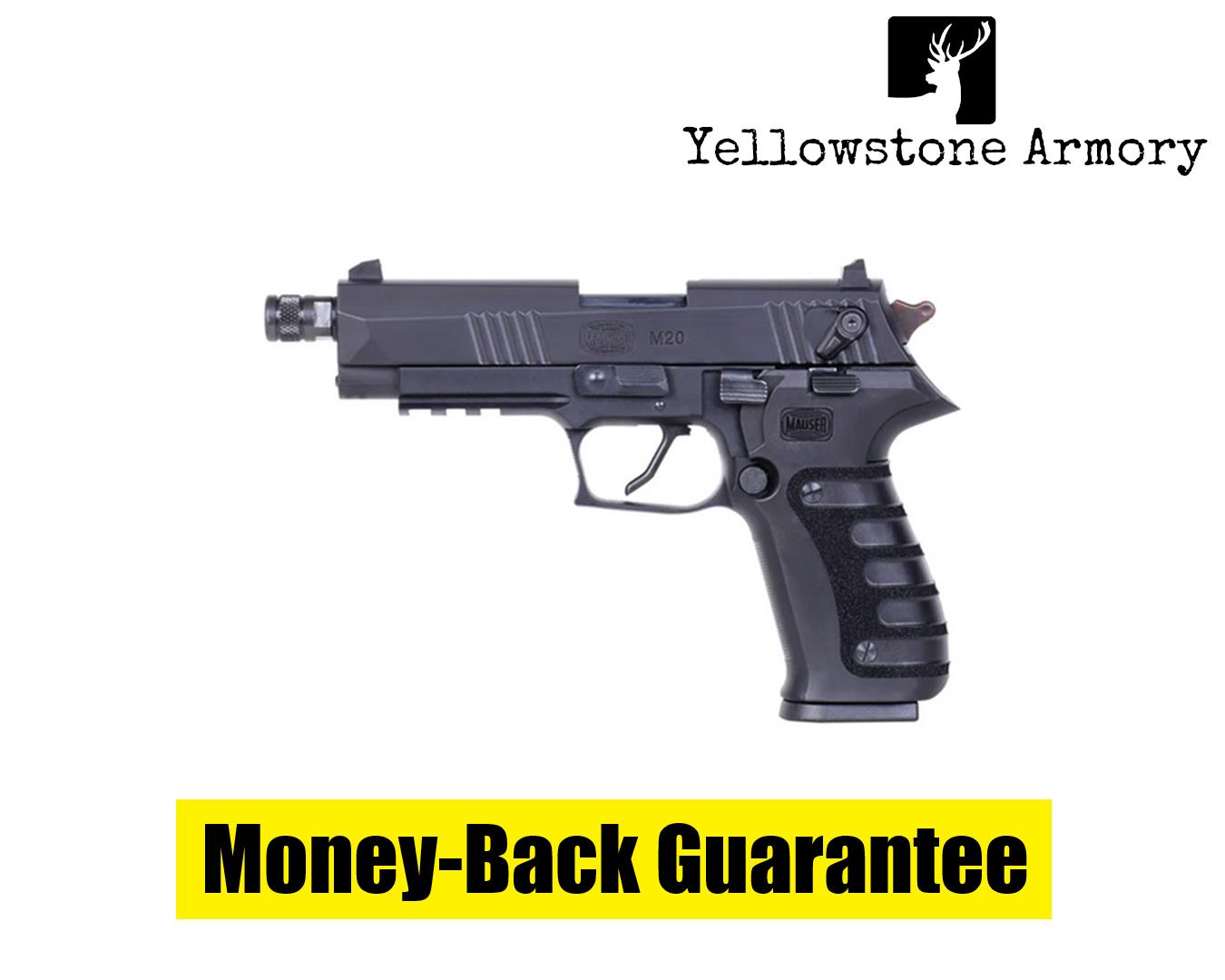 BLUE LINE SOLUTIONS MAUSER M20 SD 22LR 4.75TB MS BLK 4010102 - Semi ...