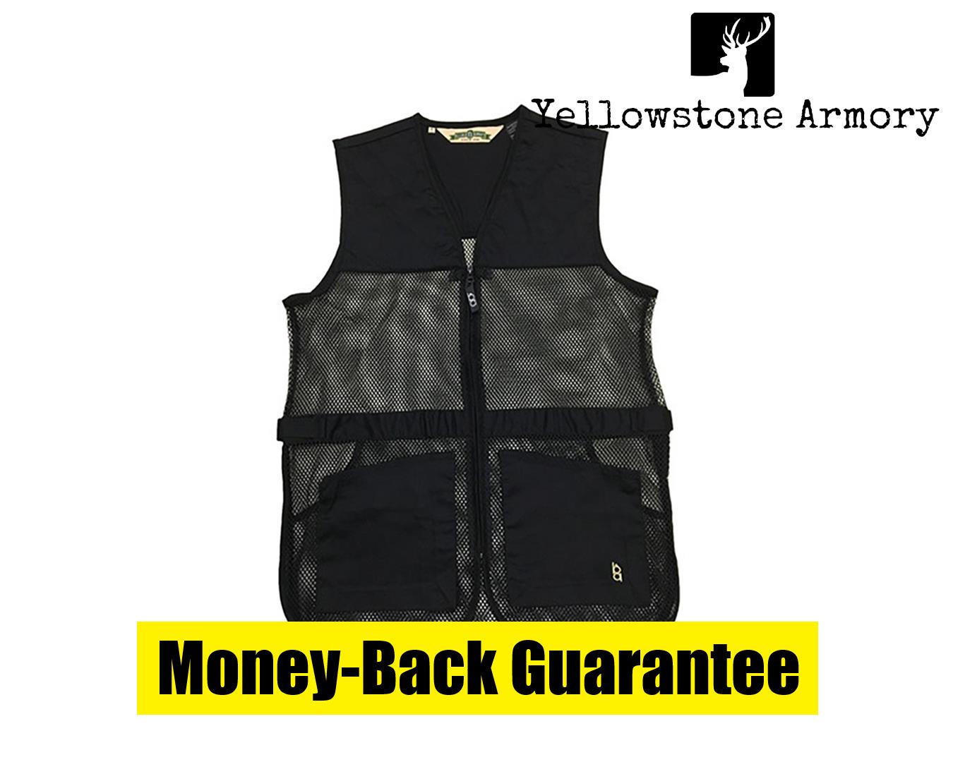 Bob Allen Full Mesh Dual Pad Shooting Vest Black XL 21482 - Camo ...