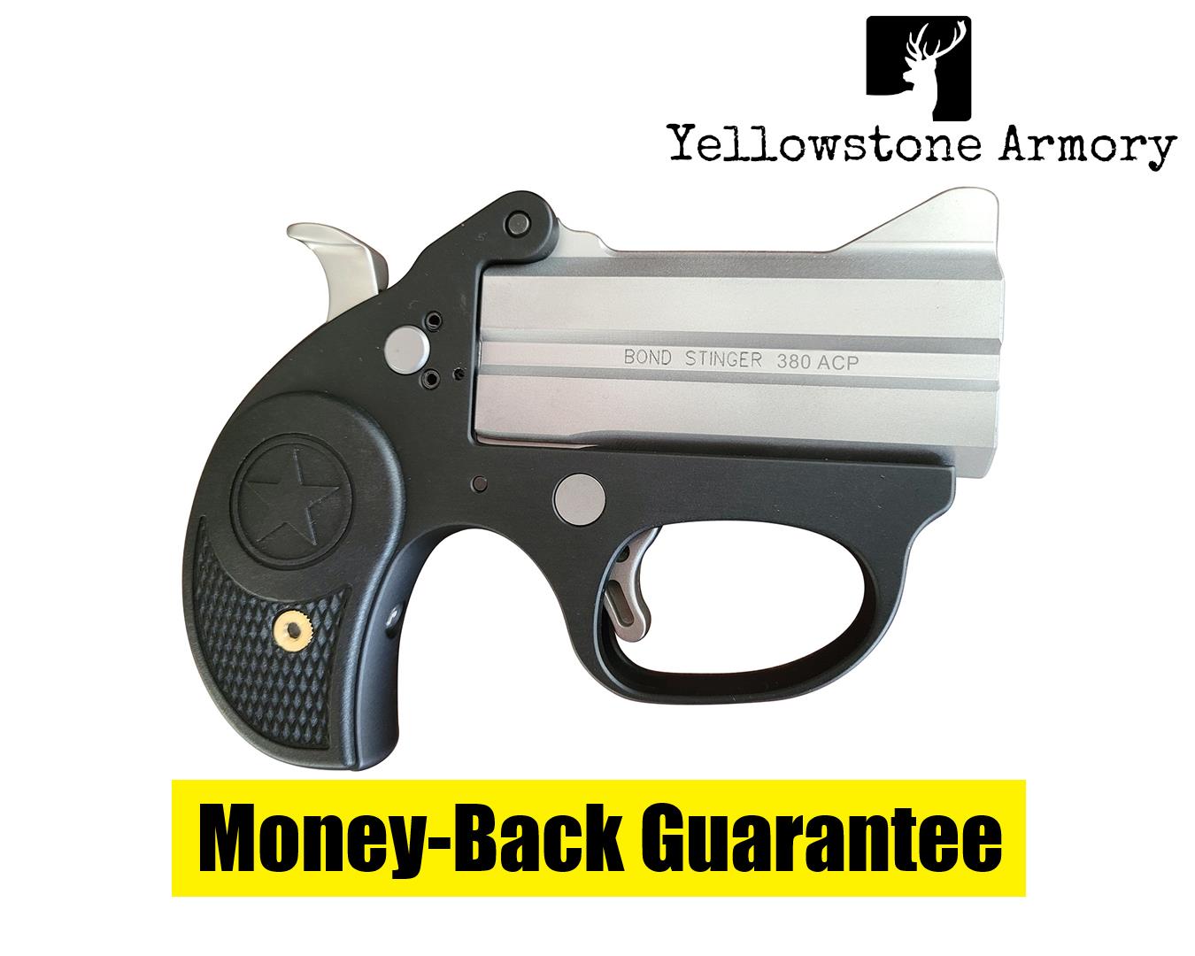 BOND ARMS STINGER 380ACP 3 ALUM FRAME PLASTIC GRIP BASL380ACP - Other ...