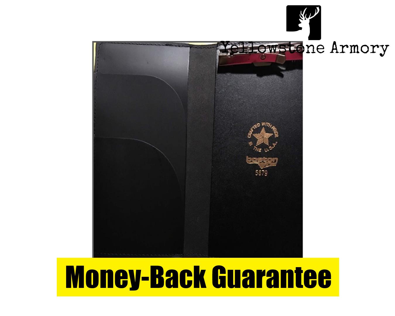 Boston Leather Citation Book W/ Clip 5879-1 - Other Hunting Gear at ...