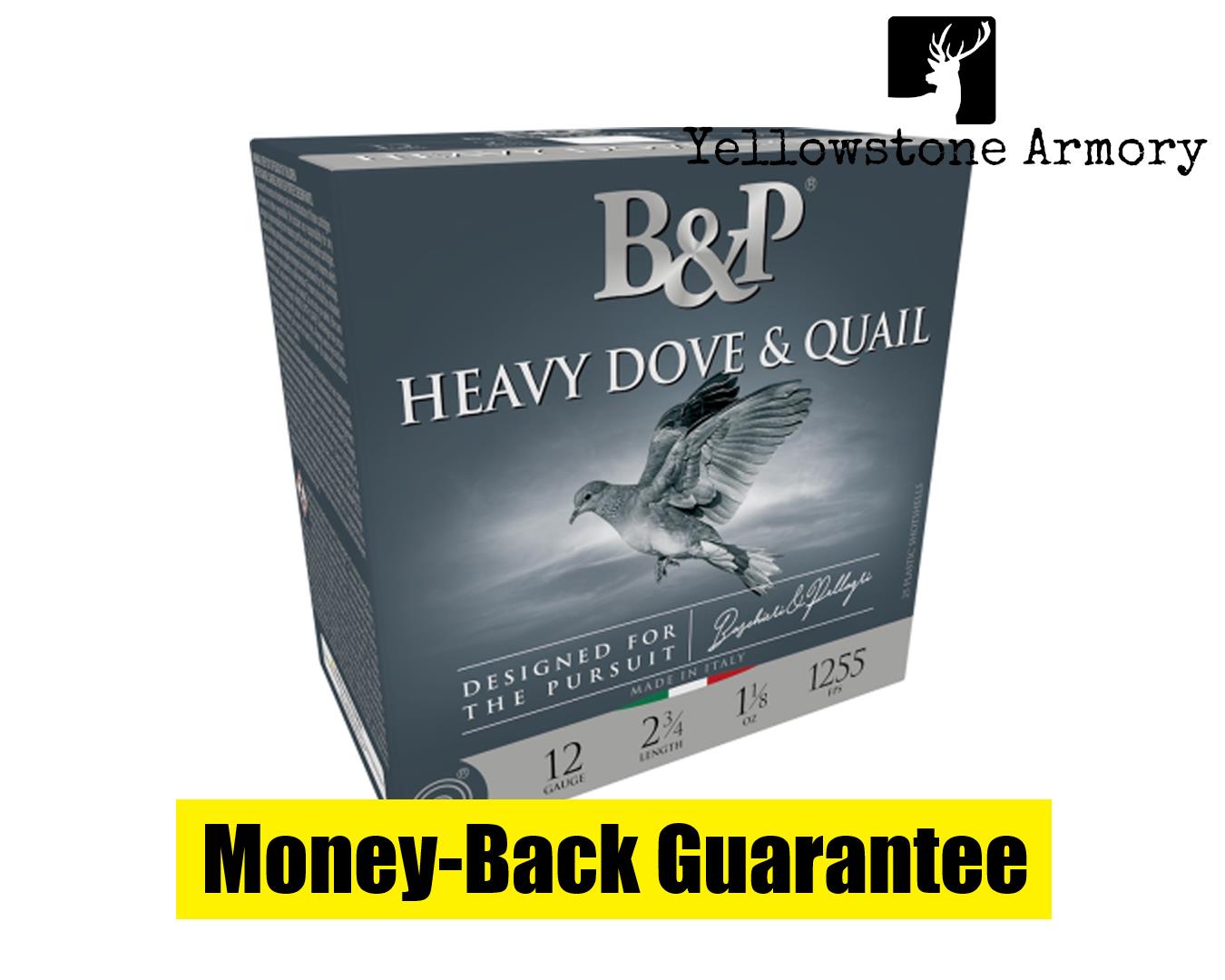 B&P Dove & Quail Shotgun Loads 20 ga. 2.75 in. 1 oz. 1175 FPS 8 Shot ...