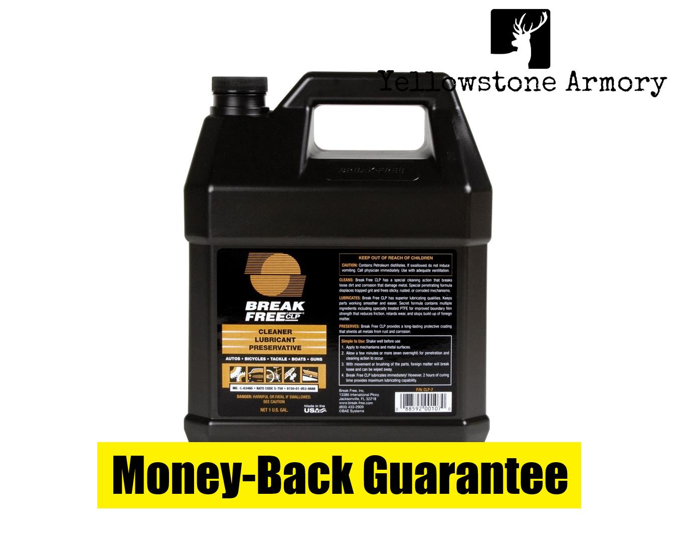 Break Free CLP Cleaner 1 Gallon Bottle CLP-7-1 - Gun Cleaning Kits ...