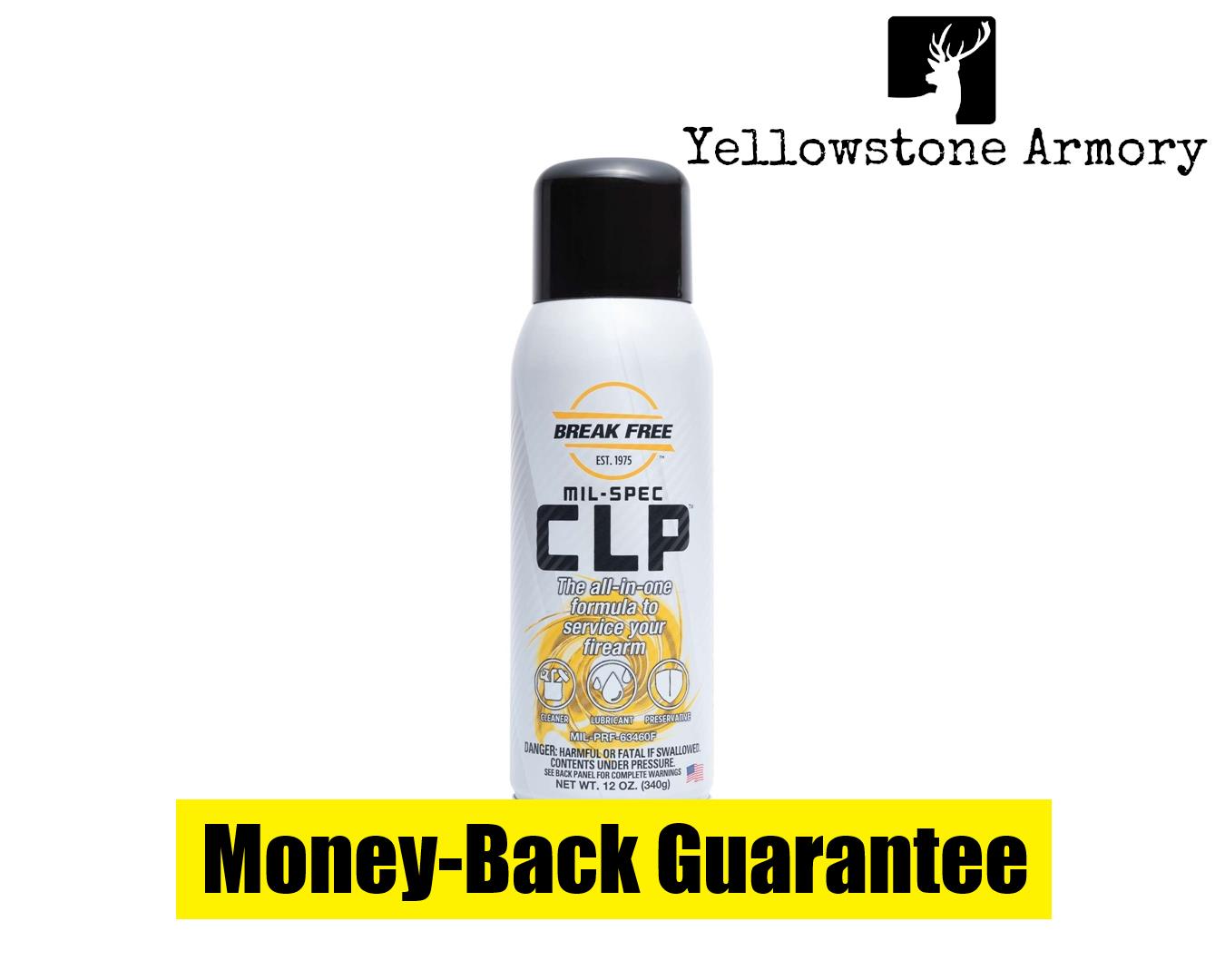 Break Free Mil Spec CLP Gun Oil 12 oz. Aerosol CLP-12-1 - Gun Cleaning ...