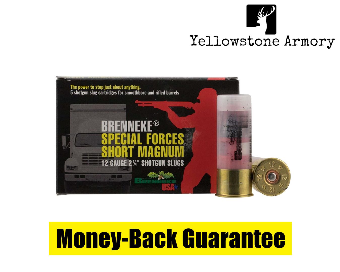 Brenneke Special Forces Short Magnum Slugs 12 ga. 2 3/4 in. 1 1/4 ...