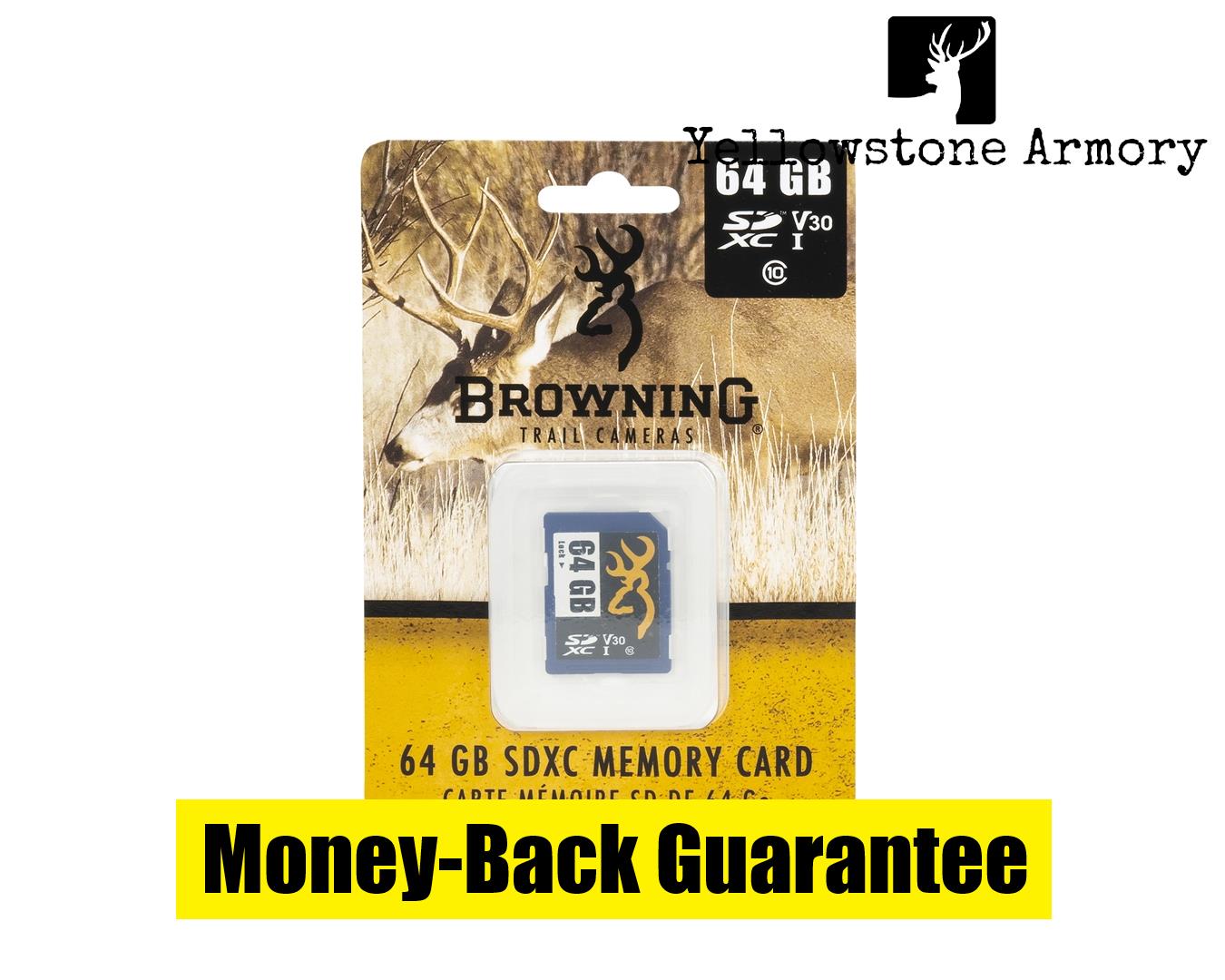 Browning Trail Cameras SD Memory Card 64GB 64GSD - Hunting Accessories ...