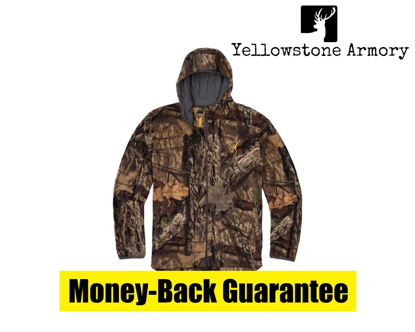 Browning Wasatch Fleece Jacket Mossy Oak Shadow Grass Habitat L ...