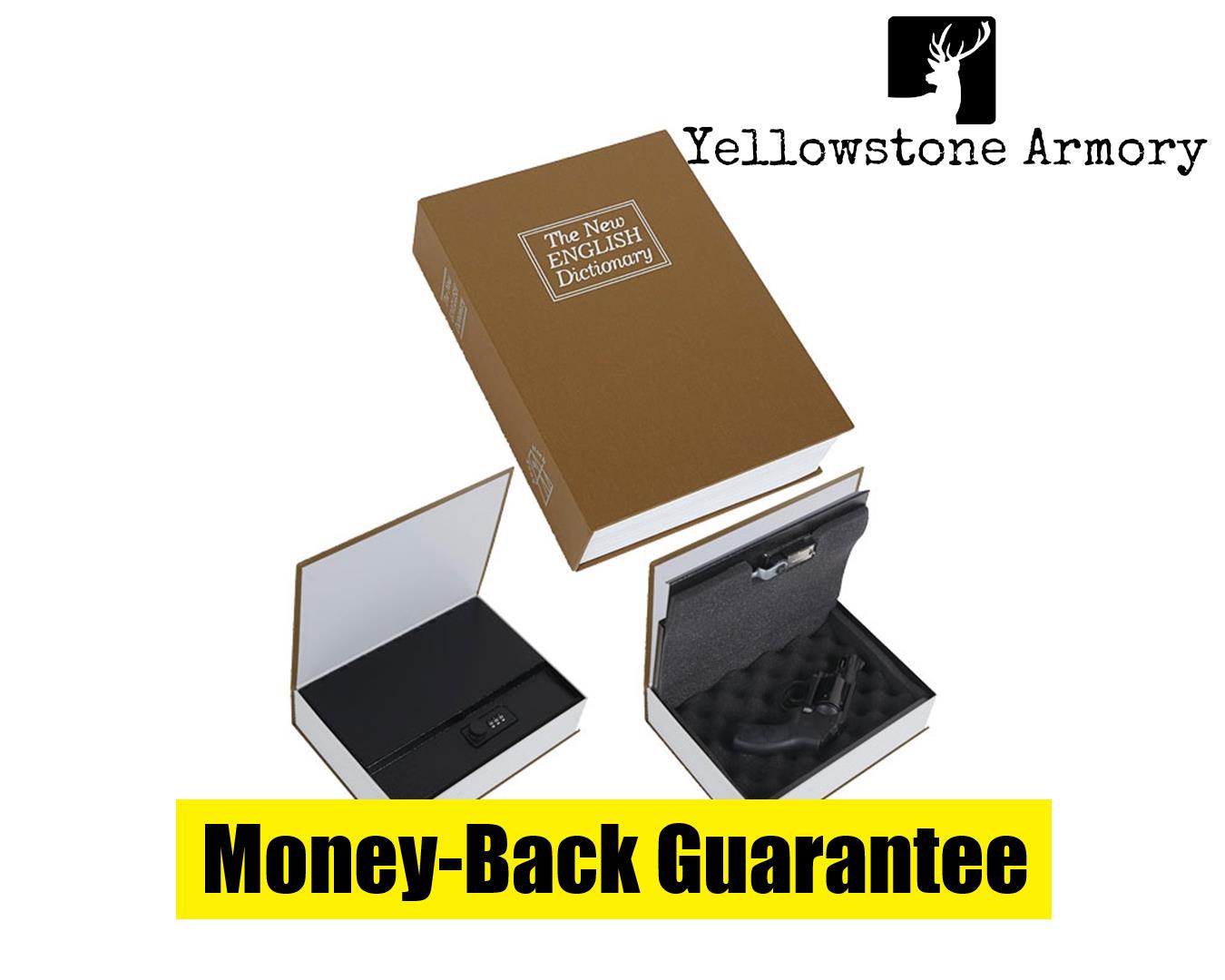 Bulldog Cases Deluxe Diversion Book Safe Brown BD1182 - Gun Cases & Gun Storage at GunBroker.com ...