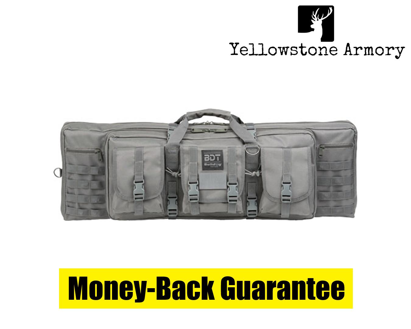 Bulldog Deluxe Single Tactical Rifle Case Seal Grey 36 in. BDT35-36SG ...