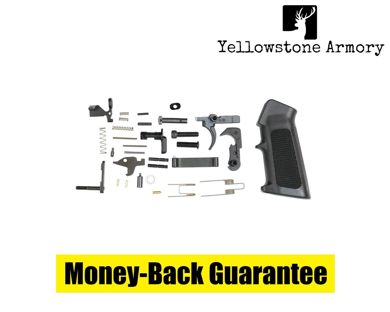 Bushmaster 0050054BLK Lower Parts Kit for AR-15 Includes A2 Grip ...