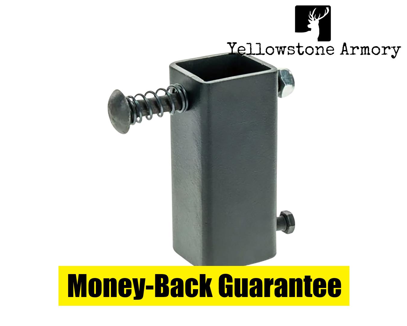 Caldwell 1102669 T-Post Plate Hanger Black AR500 Steel Hanging ...