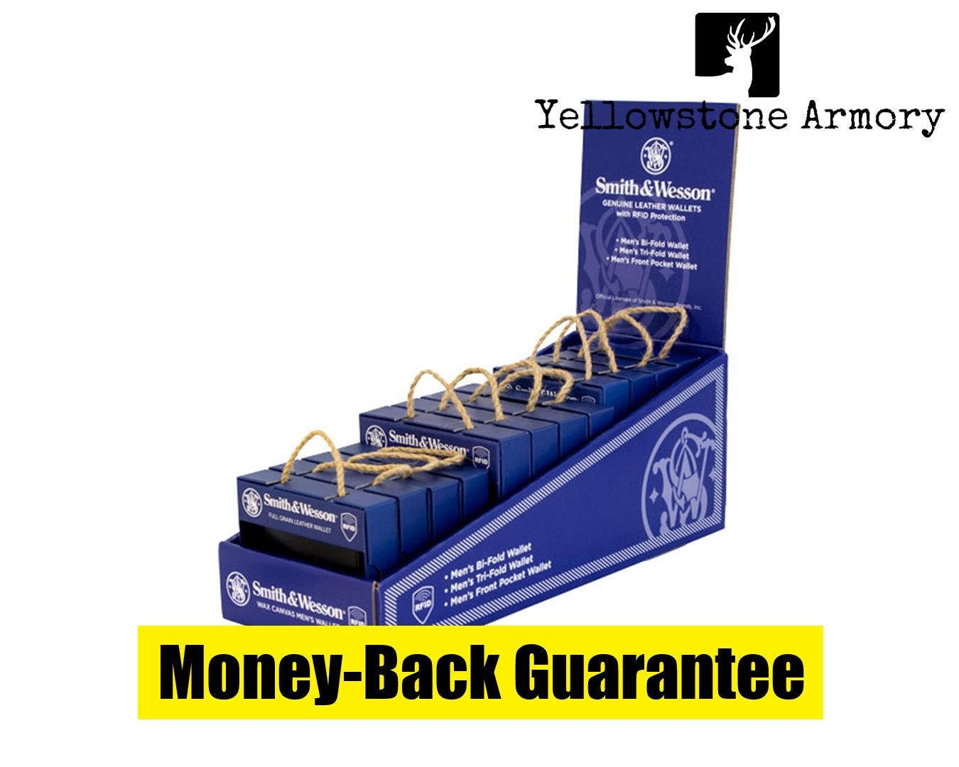 CAMELEON S&W GENUINE LEATHER WALLET DISPLAY 12PC 49676 - Other Hunting ...