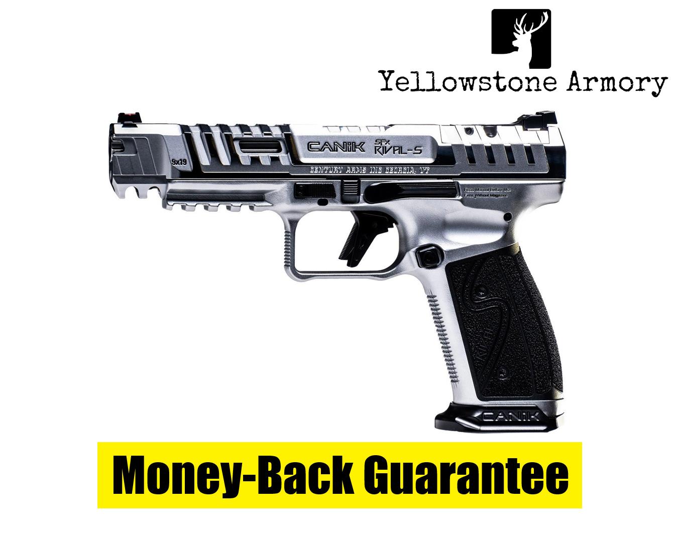 Canik Rival-S Pistol 9mm 5 in. Stainless 18 rd. HG7010CN - Semi Auto ...