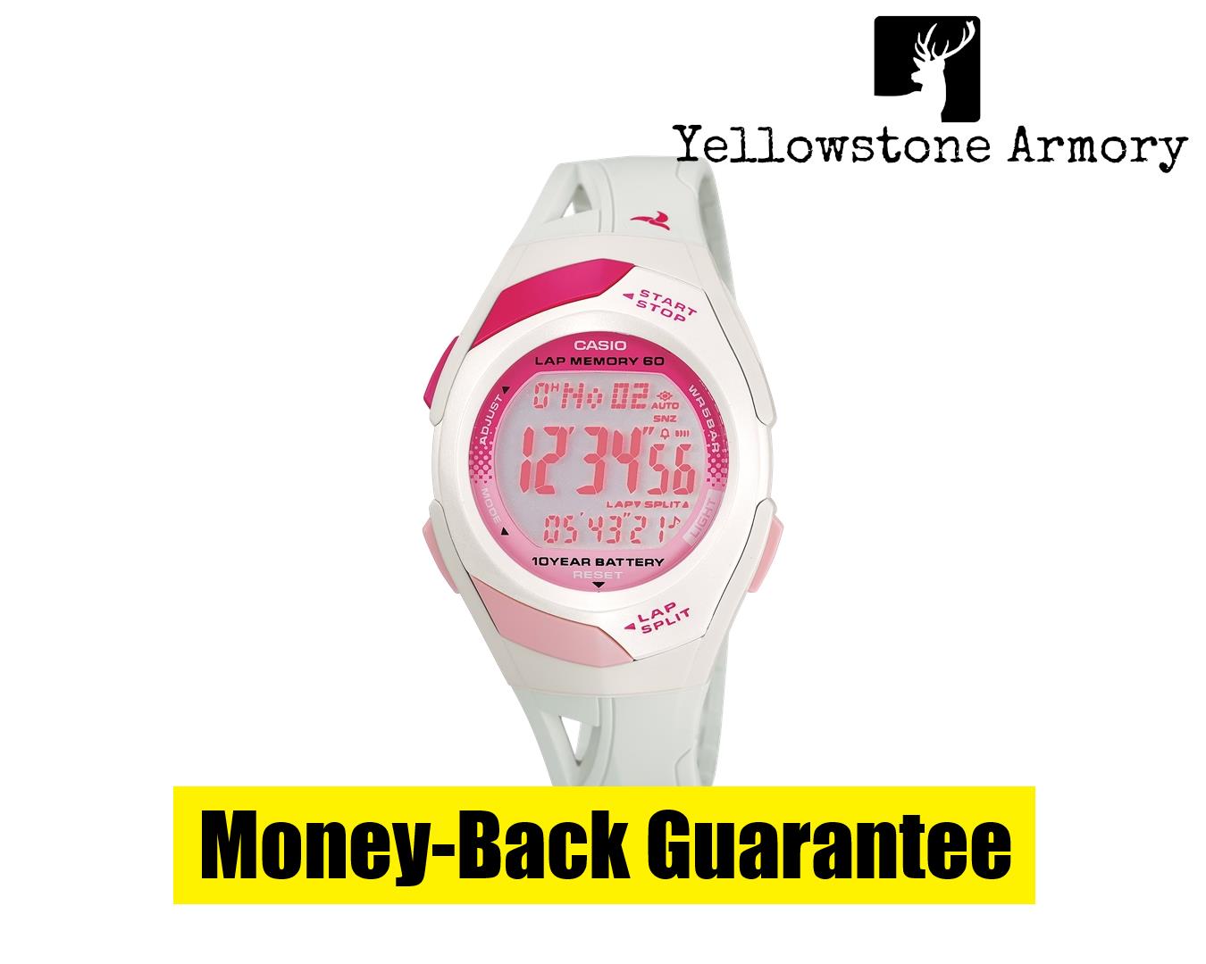 Casio Women's Mid-Size Running Watch w/ 60-Lap Memory STR300-7 - Other ...