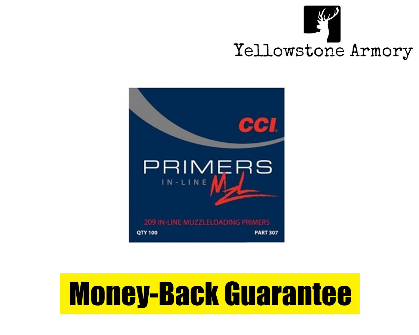 CCI 209 In-Line Muzzleloader Primers 100/ct 0307 - Gunsmithing Tools ...