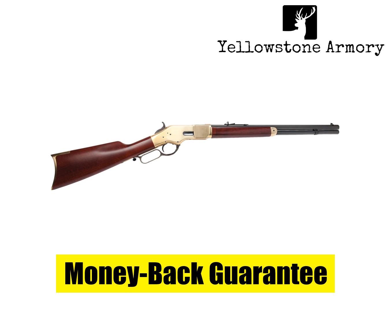 CIMARRON 1866 YELLOWBOY 22LR 24" OCTAGON BRASS/BLUED WALNUT CA202 ...
