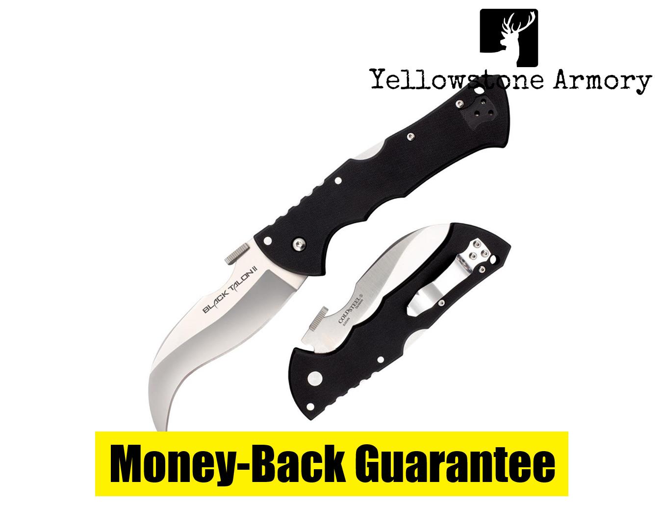 Cold Steel BLACK TALON II Serrated 22BS - Pocket Knives at GunBroker ...