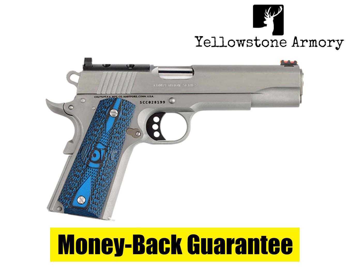 Colt 1911 Competition Optics Ready Pistol 9Mm 5" Stainless 9 Rd ...