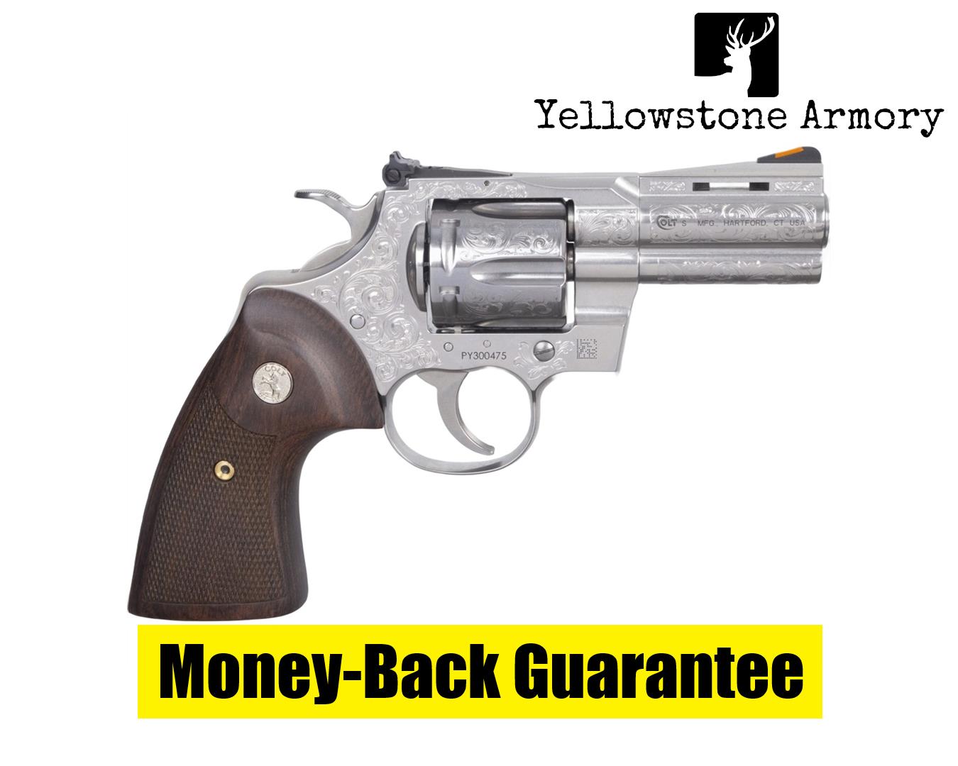 COLT PYTHON-SP3WS-SE PYTHN 357 3 SS/WL ENGRAVD PYTHONSP3WSSE ...