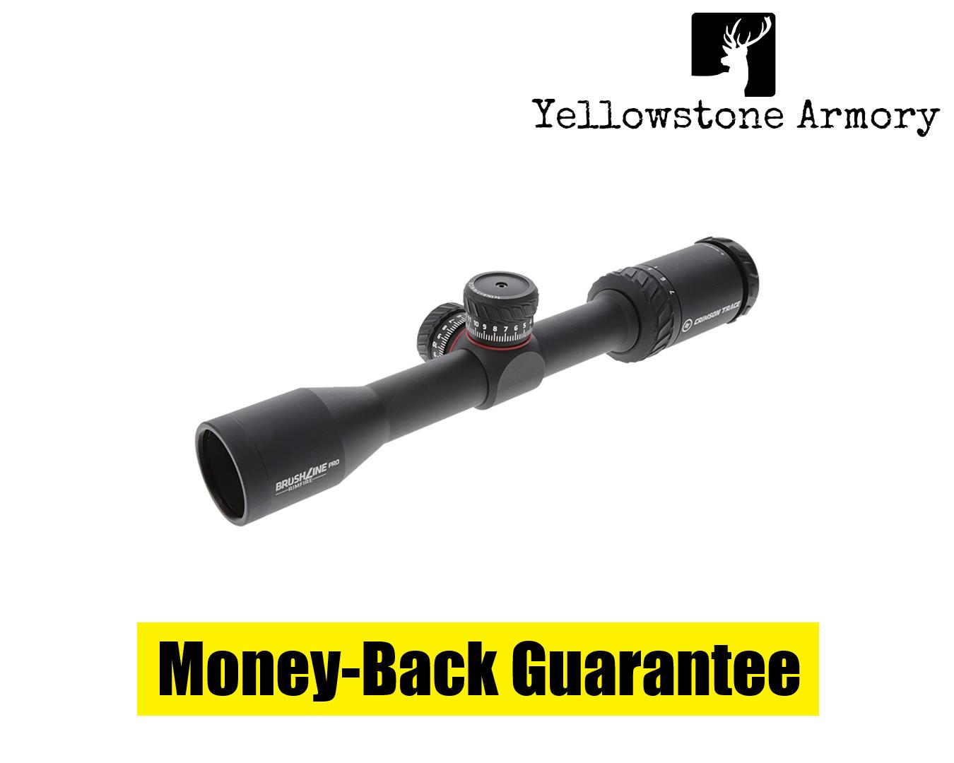 Crimson Trace Brushline Pro Riflescope 2-7x32 BDC-Rimfire Reticle 01 ...