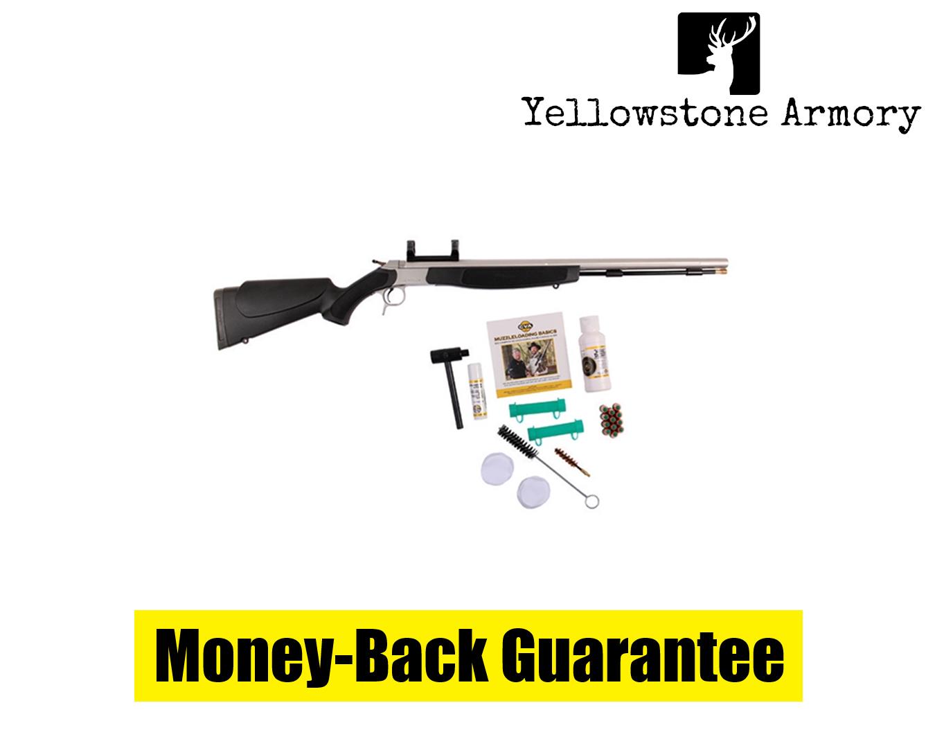 CVA Optima V2 Muzzleloader 50 Cal 26 in. Black/Stainless PR2020SVP ...