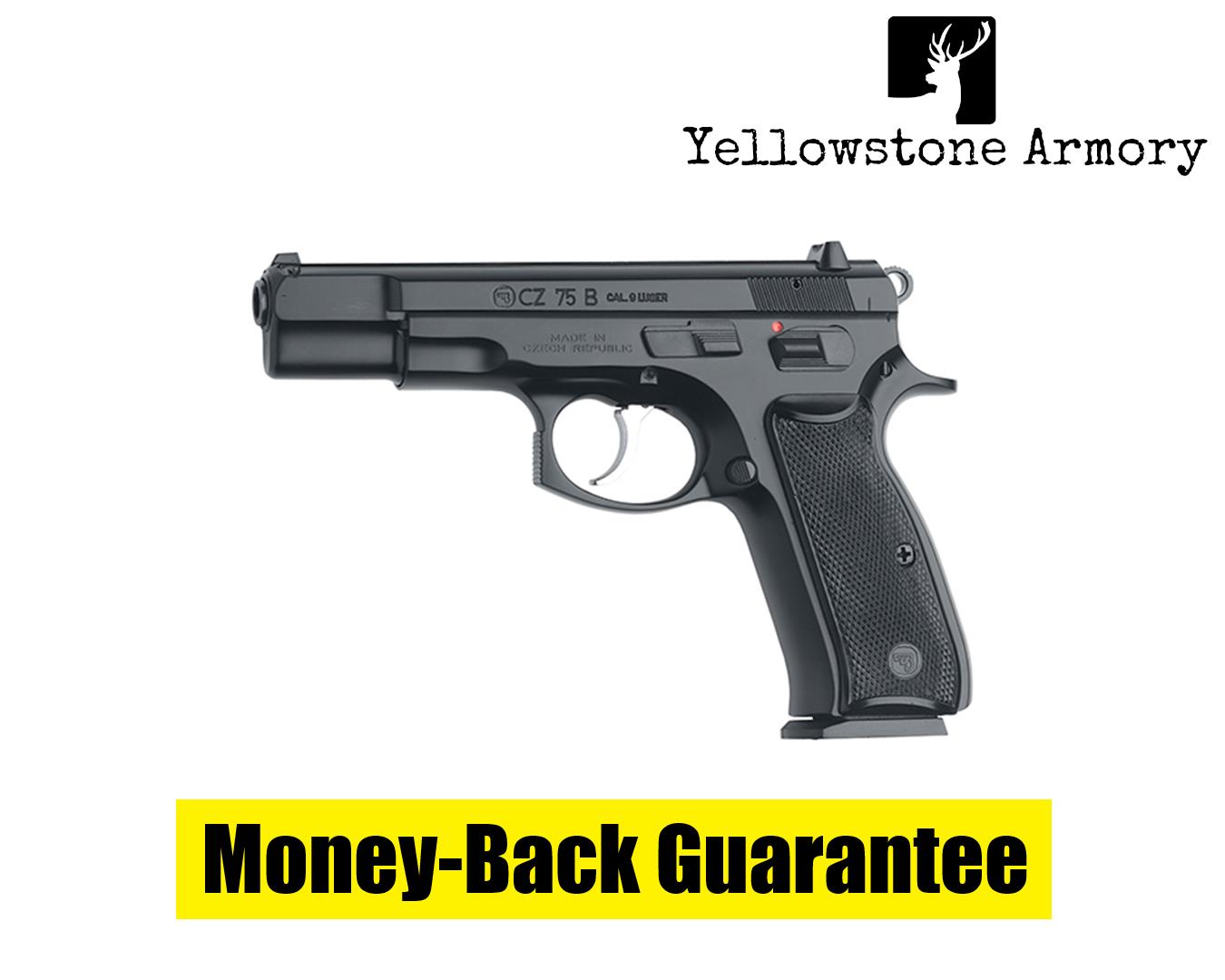 CZ 75 B Pistol 9 mm 4.6 in. Black 16+1 rd. 91102 - Semi Auto Pistols at ...