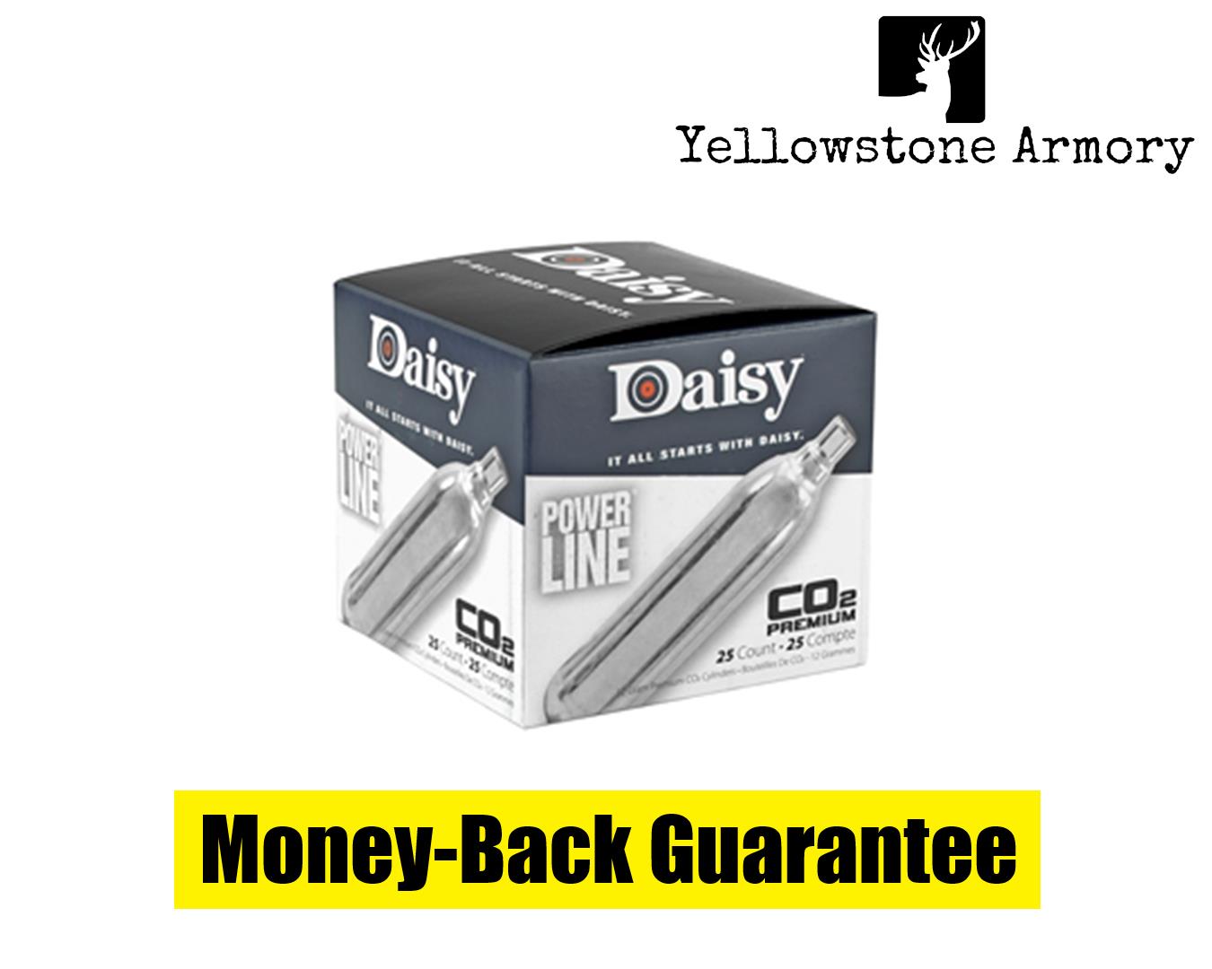 Daisy Powerline Co2 Cylinders 25/ct Boxed 997025-604 - Air Gun ...