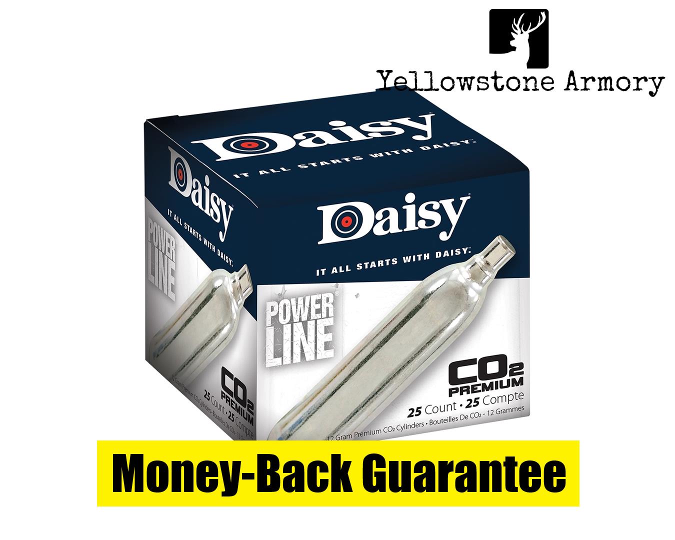 Daisy Powerline Co2 Cylinders 25/ct Boxed 997025-604 - Air Gun ...