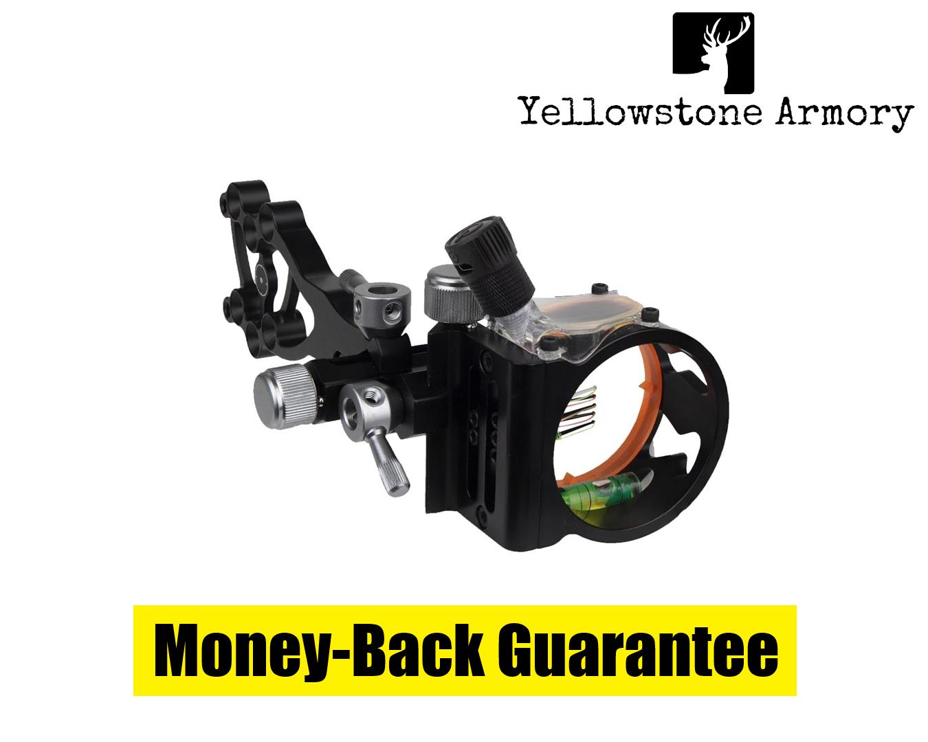 Dead Ringer Quickdraw Bow Sight 5 pin .010 DR2988 - Gun Sights at ...